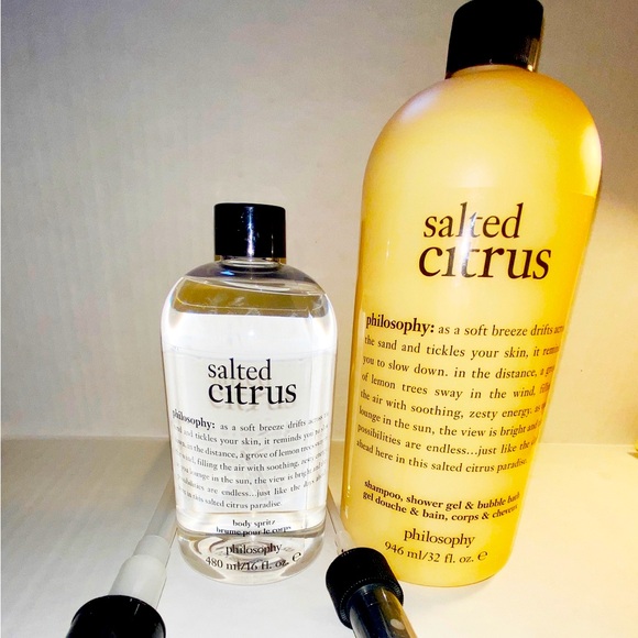 Philosophy | Bath & Body | Philosophy Salted Citrus 3 In Nip Sealed ...